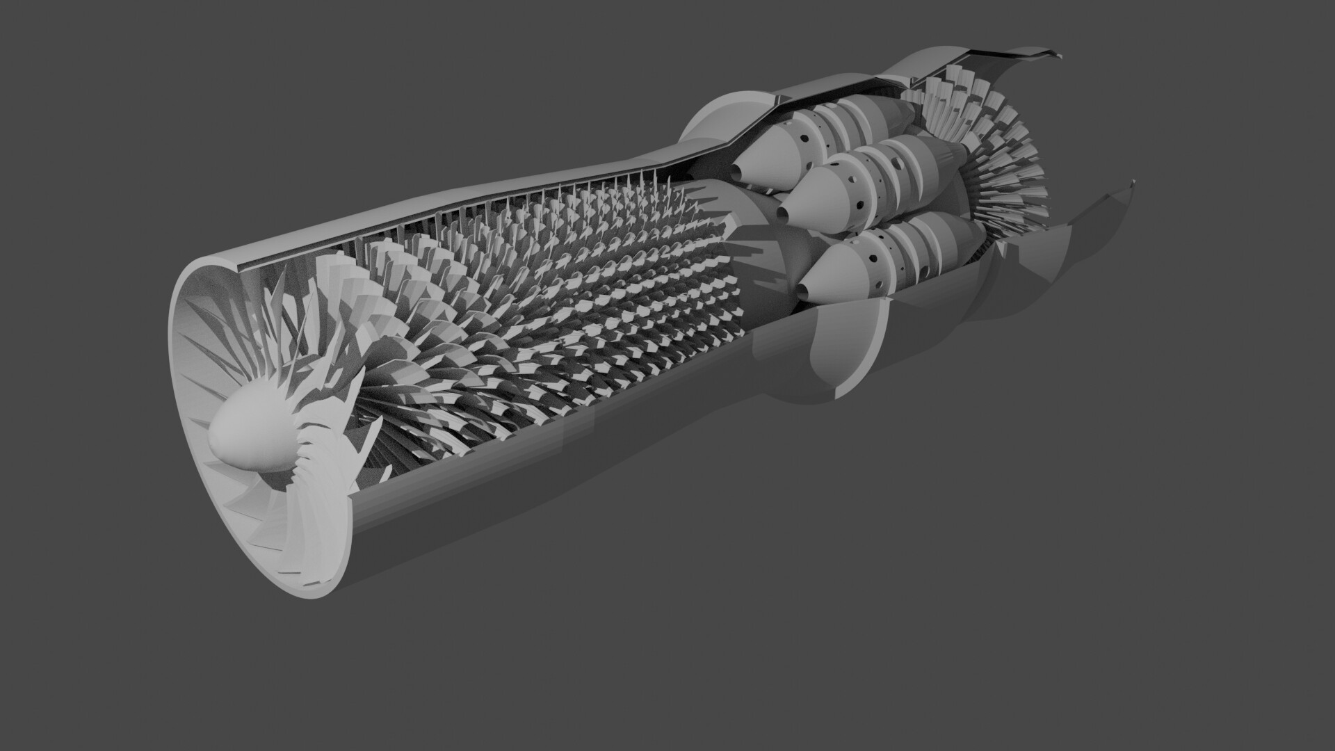 ArtStation - Jet engine