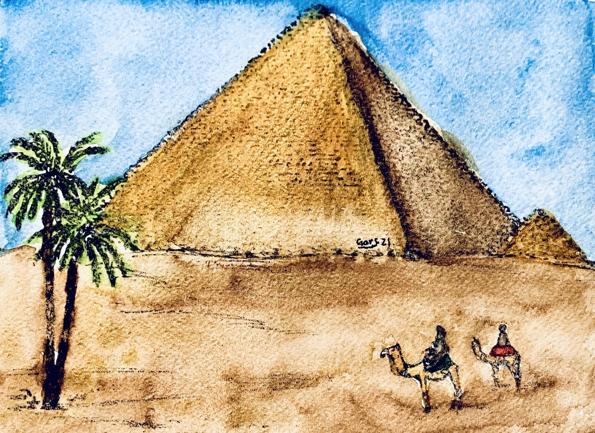 ArtStation - Ancient Egyptian Pyramids