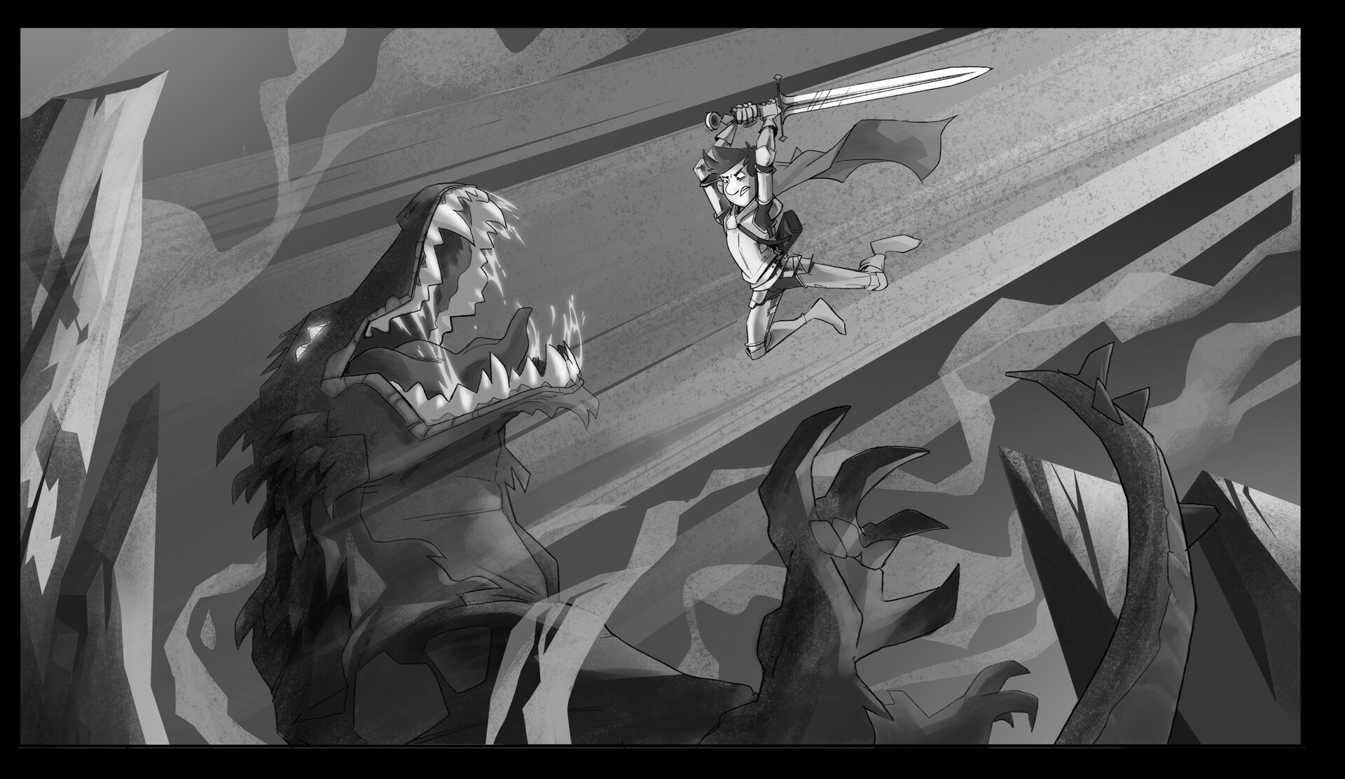 Tony Mayoh Portfolio - Art Assets- Last Kids On Earth