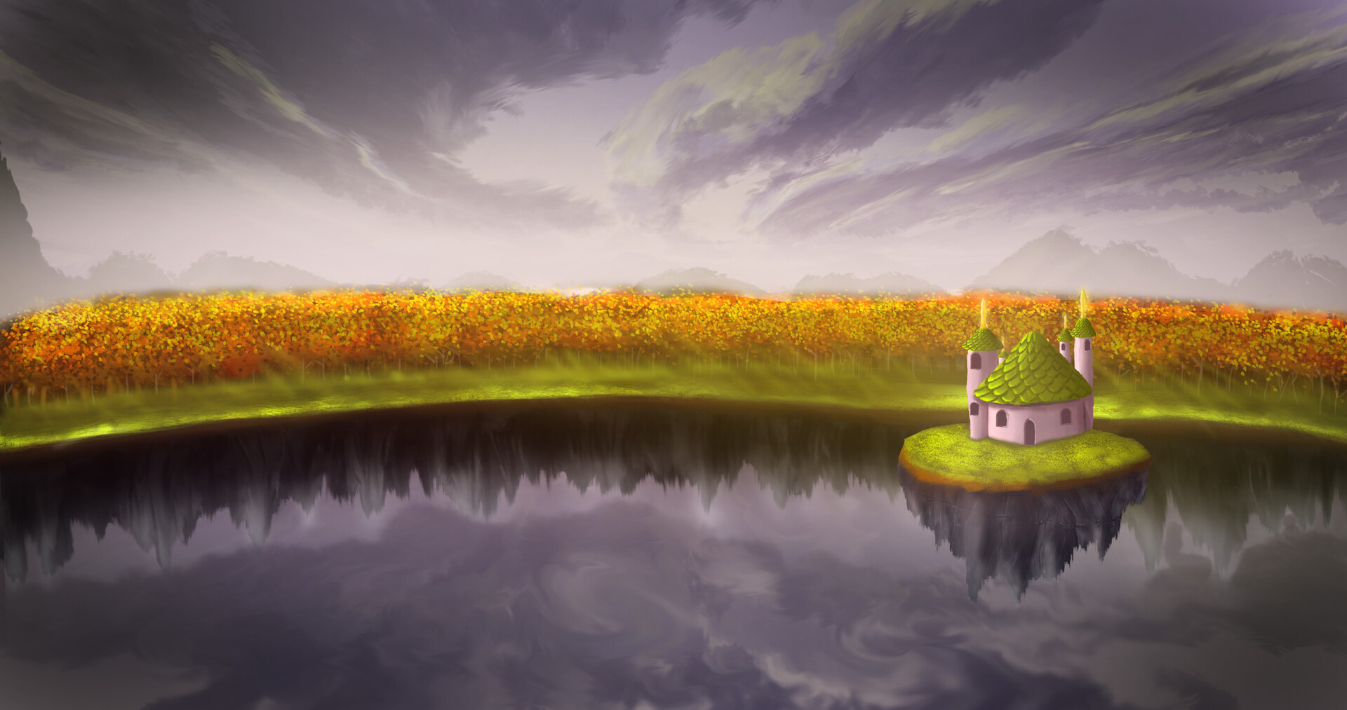 ArtStation - Floating Land