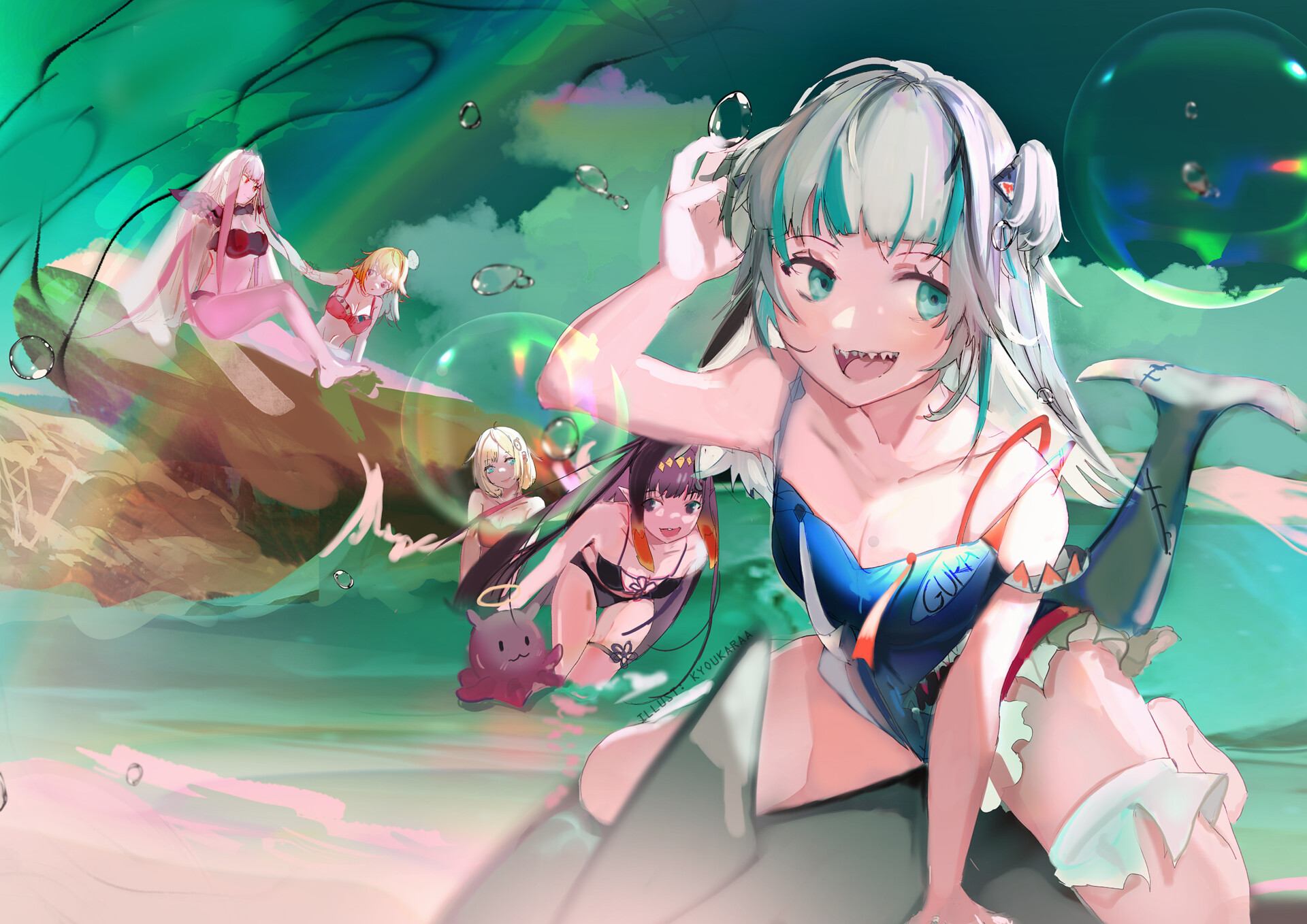 ArtStation - Hololive Lagoon!