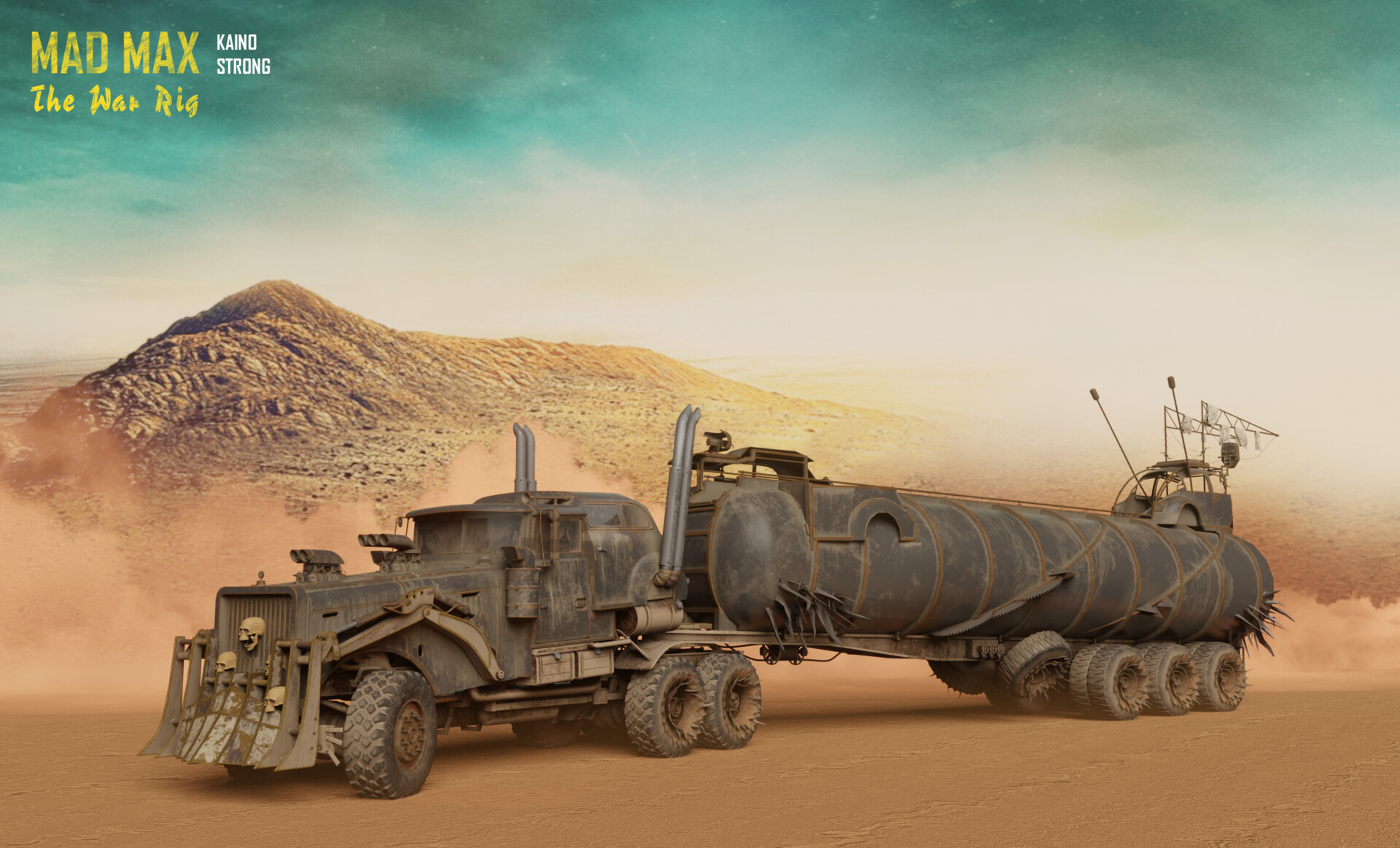 ArtStation - The War Rig