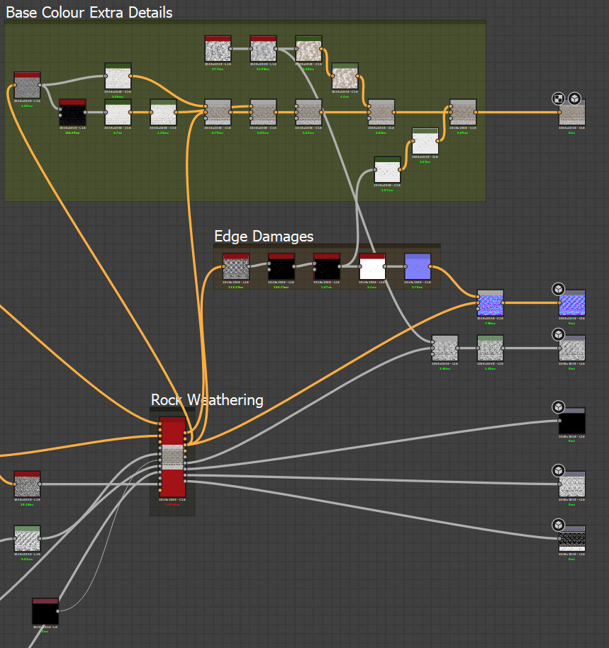 Jamie Wedge - Insignia Pillar Material - Substance Designer