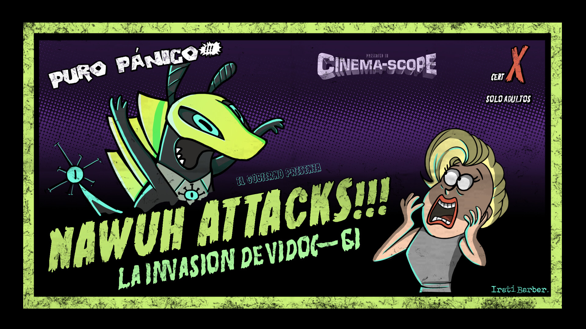 ArtStation - 50'S SCIENCE FICTION PARODY