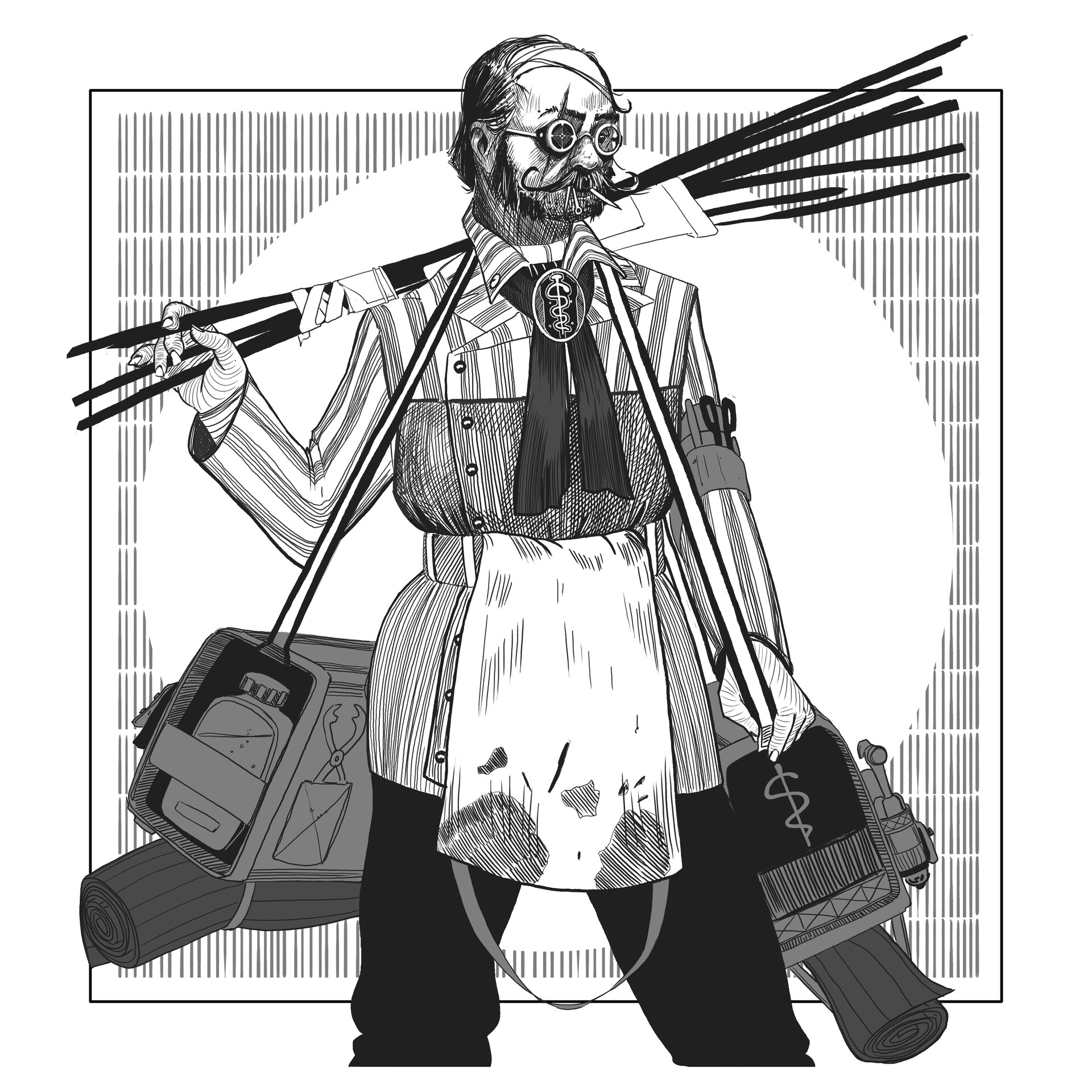 ArtStation - Snake Oil Salesman, Physician