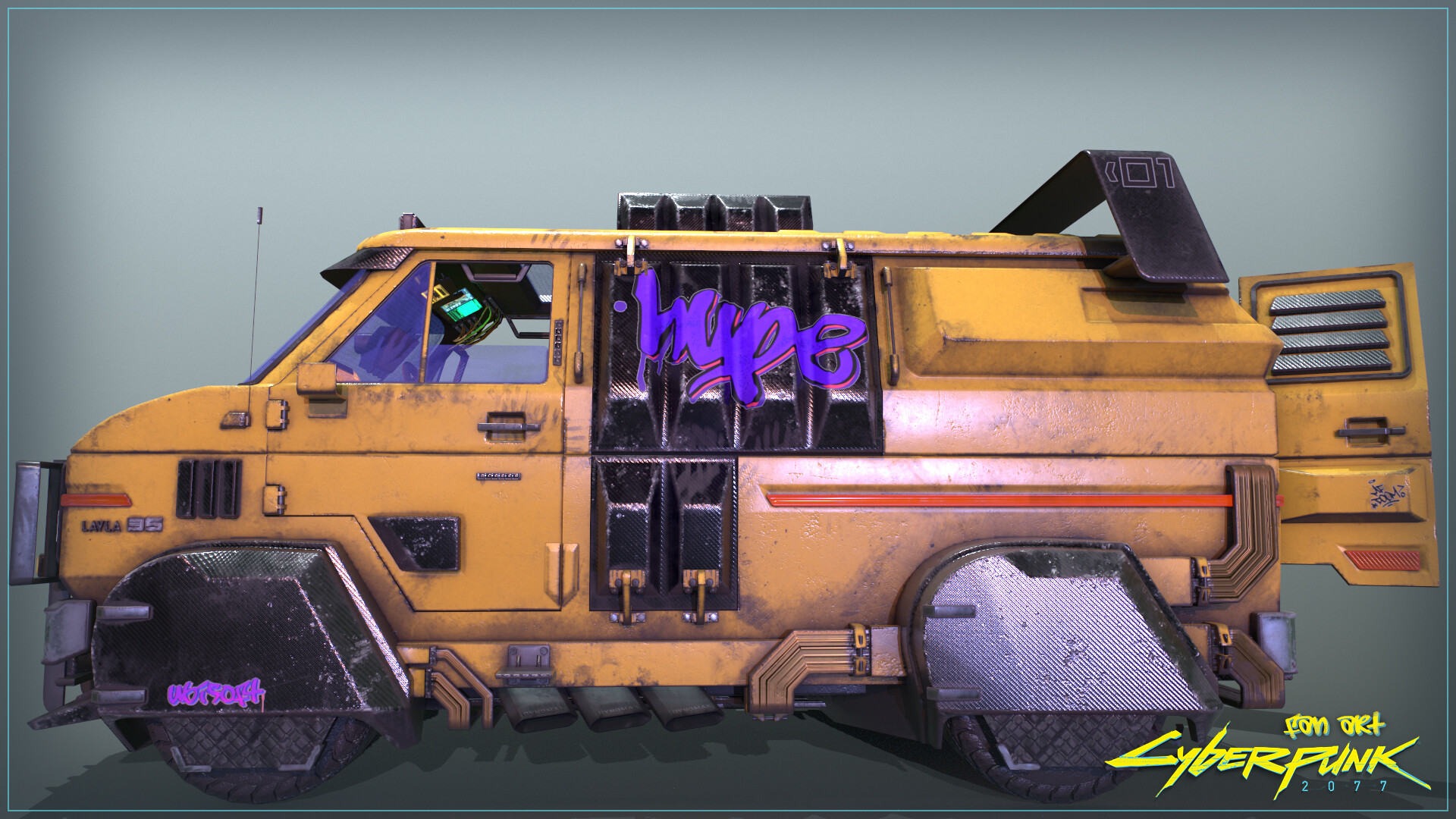 Derian McCrea - ==Cyberpunk 2077 "Layla GMC" VAN==