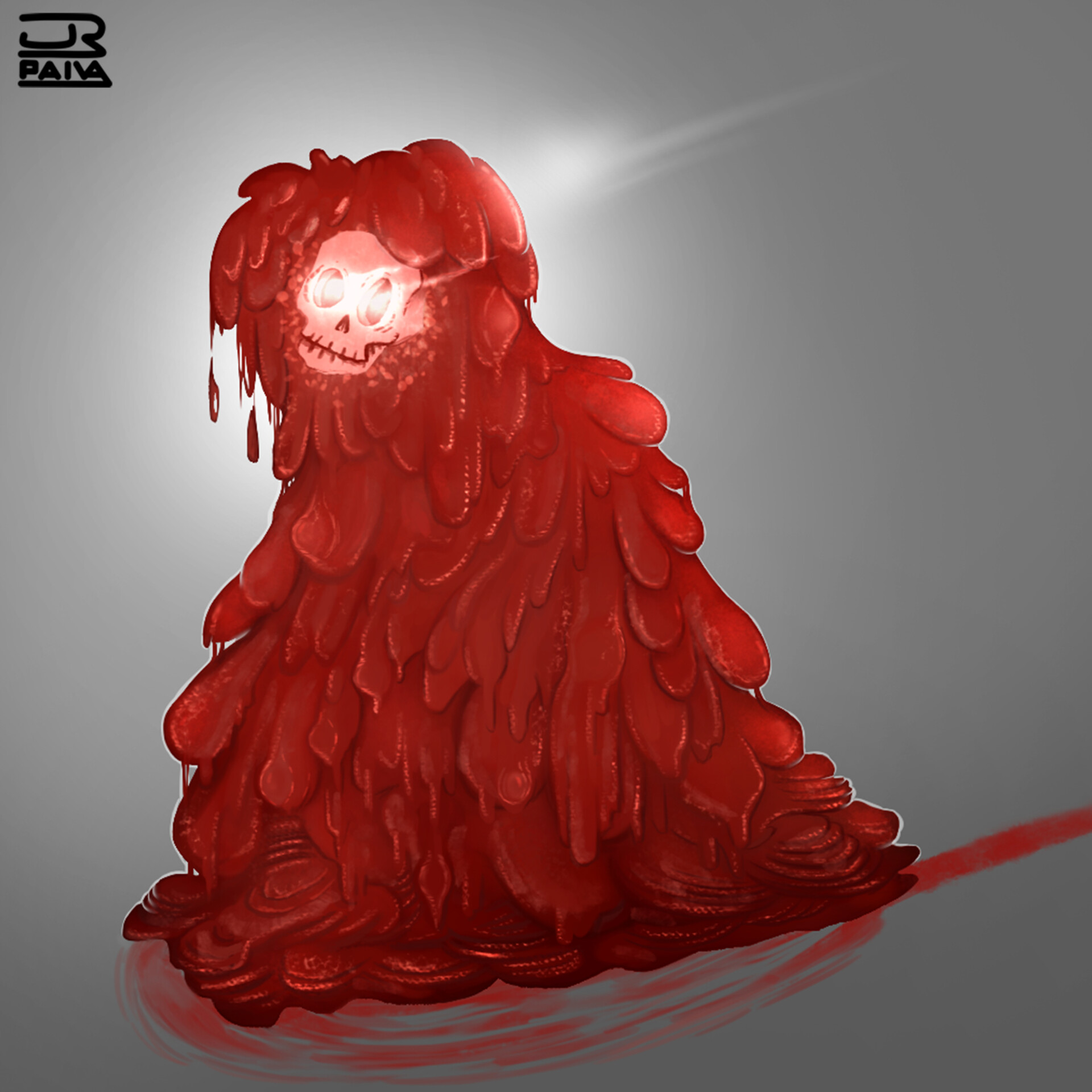 red slime monster