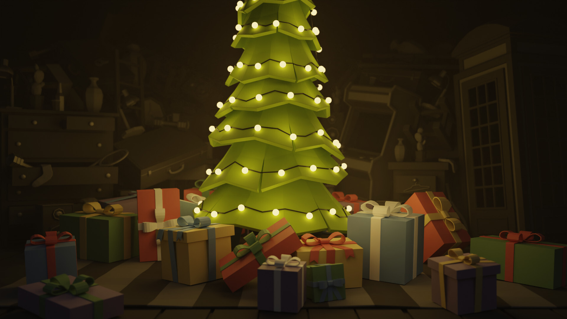 ArtStation - Christmas Tree PBR