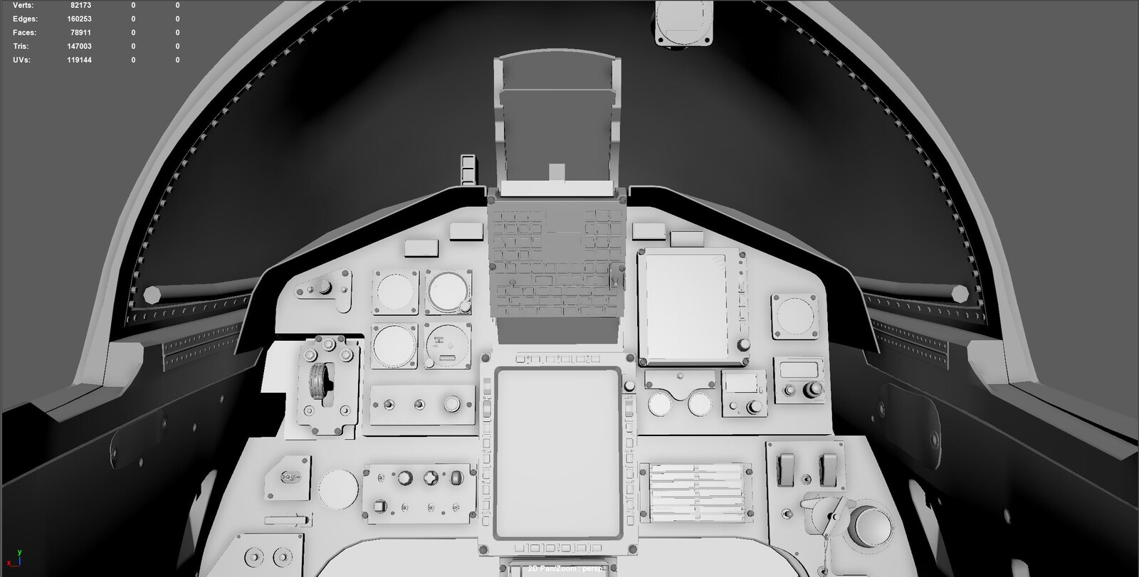 Gilberto Alicea III - T-38 Front Panel Section