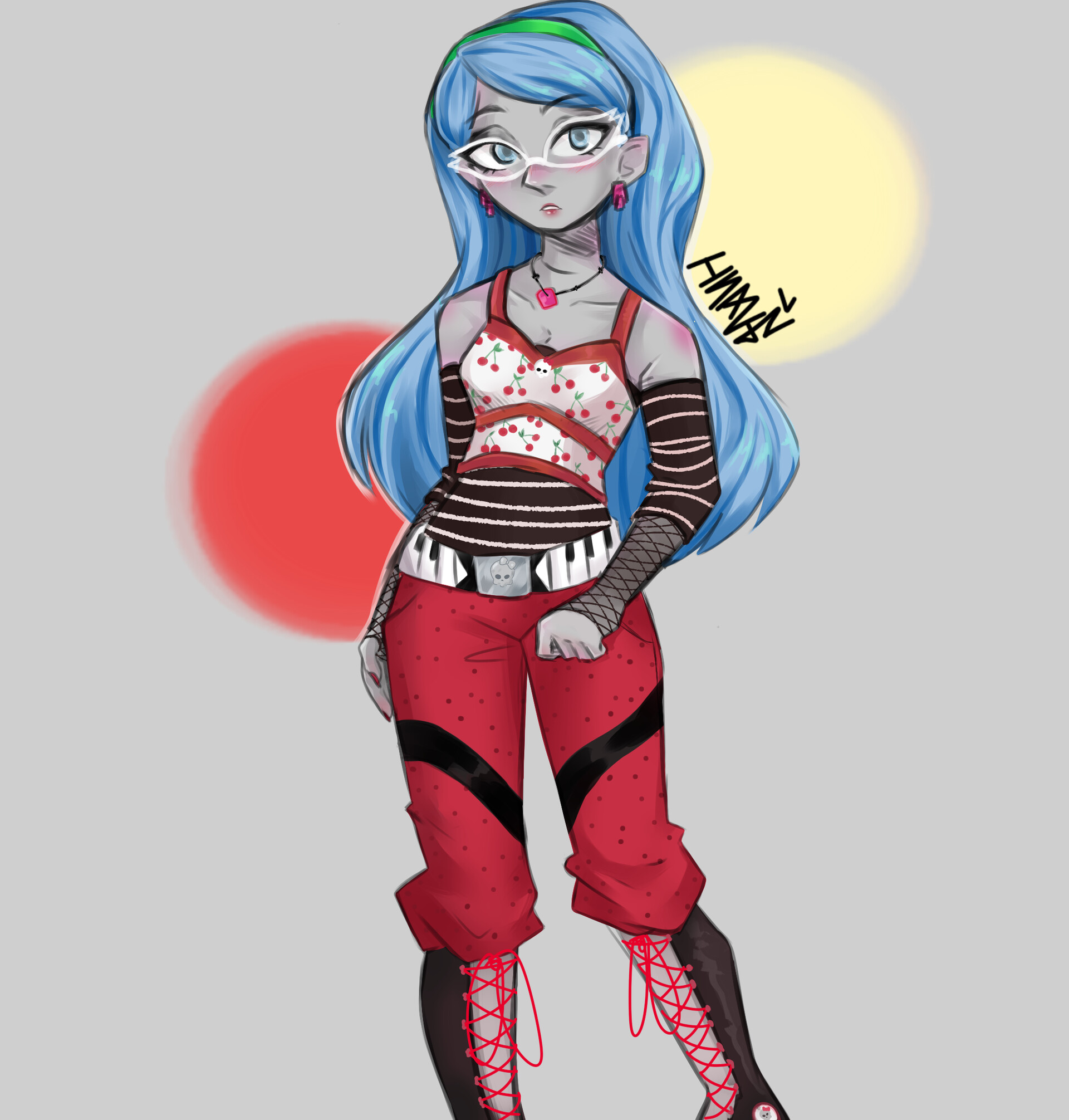 ArtStation - Ghoulia from MH