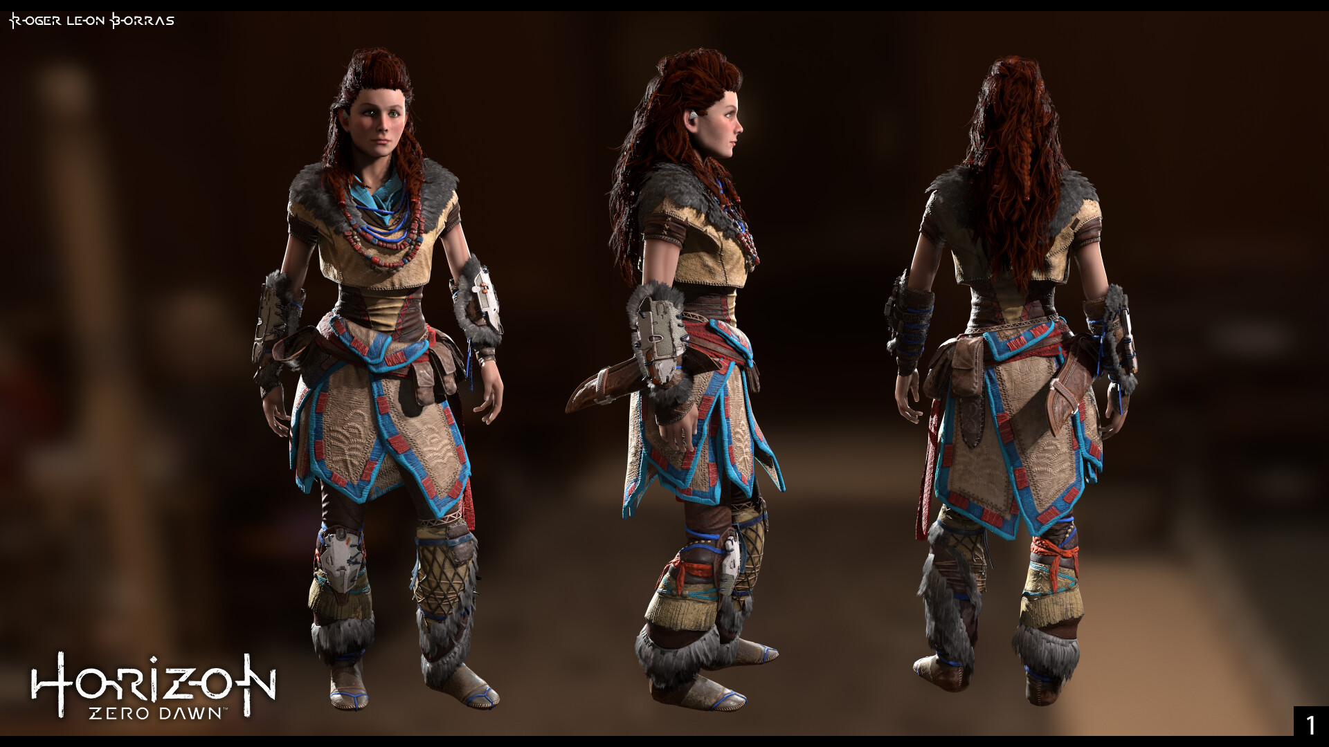Roger Leon Borras - Aloy Fan art