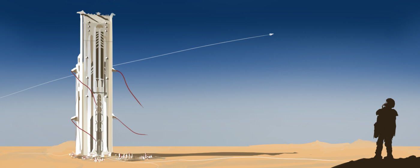 ArtStation - Desert Tower