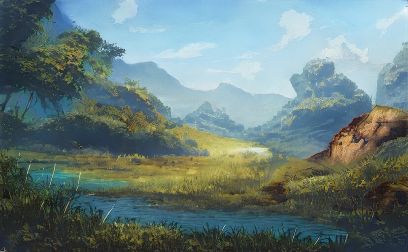 ArtStation - Fantasy Landscape