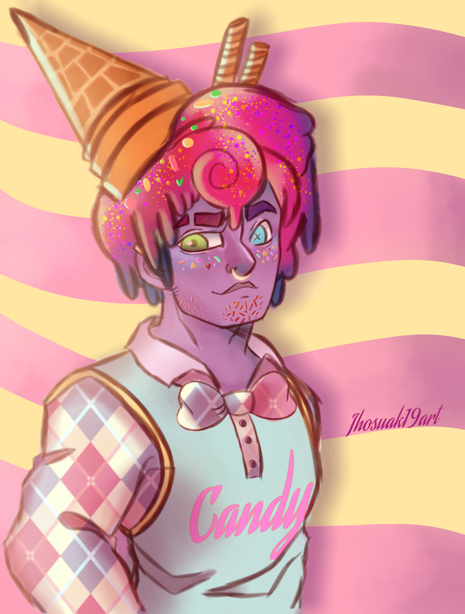 ArtStation - Candy Oc diseño