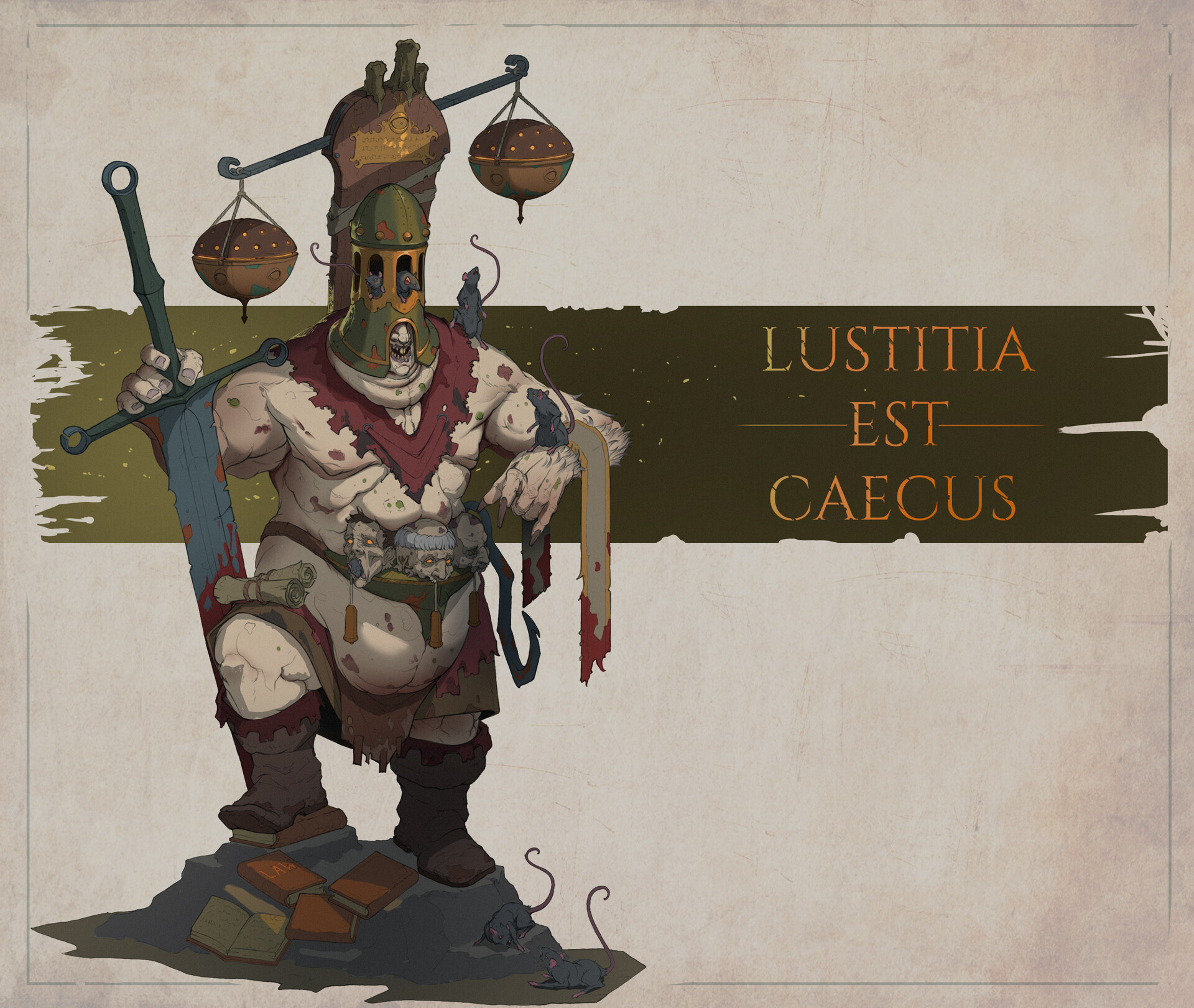 ArtStation - Executioner miniature concept