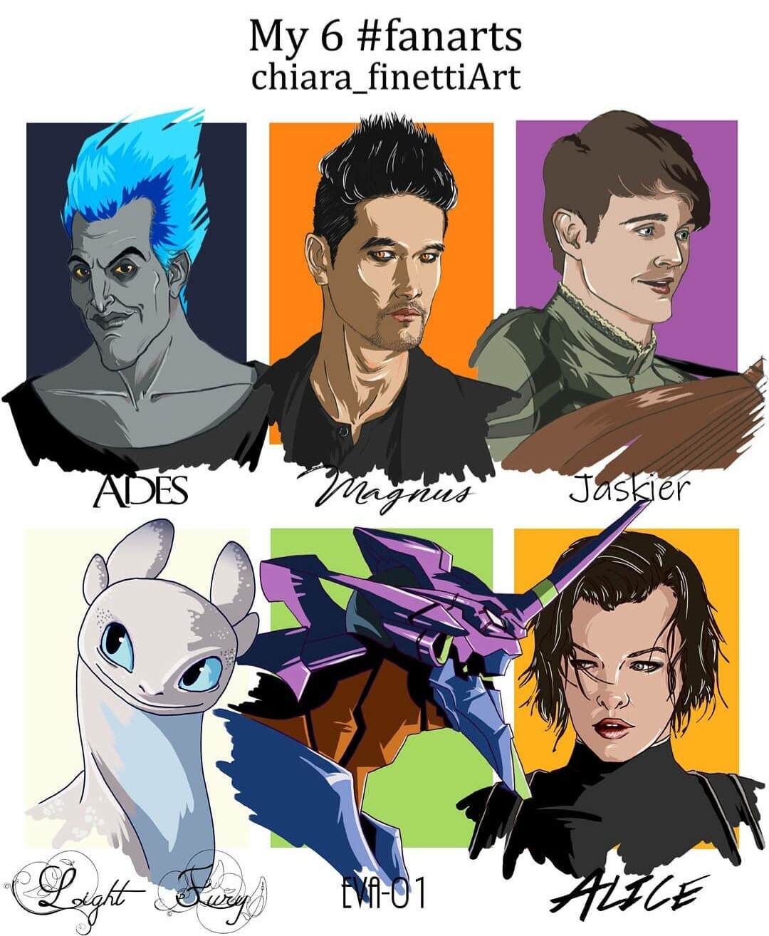 ArtStation - 6 FanArts