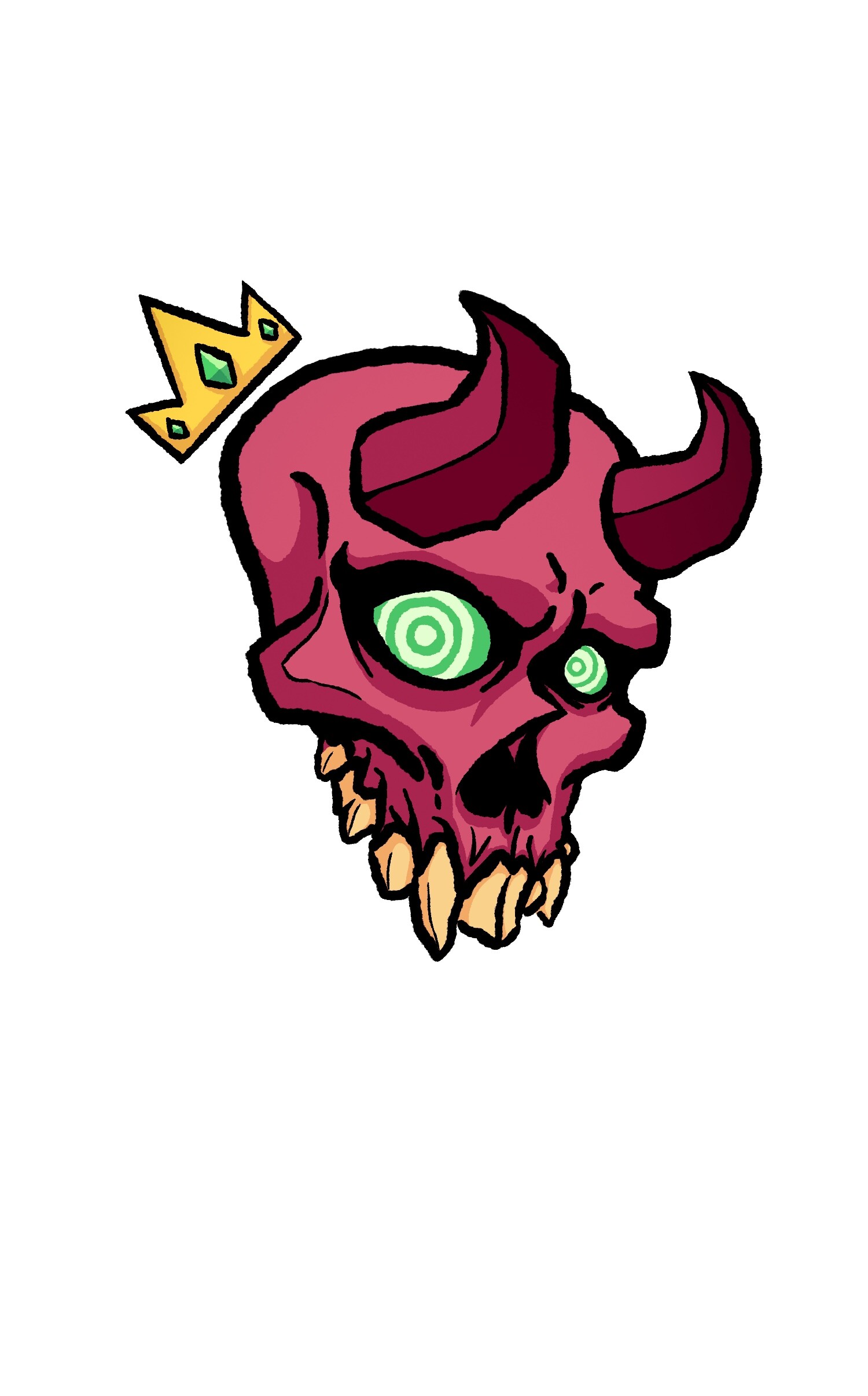 ArtStation - Skull shirt design