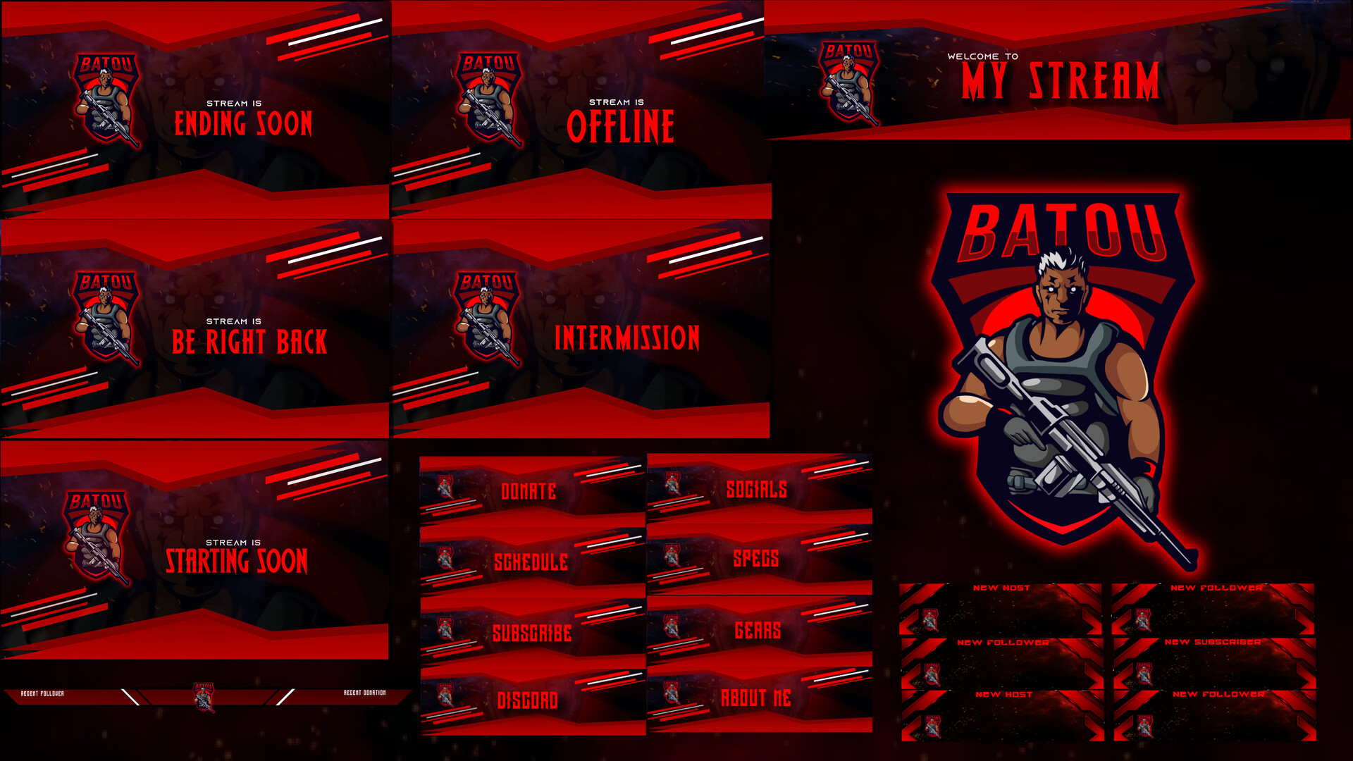 ArtStation - Graphics for streamers