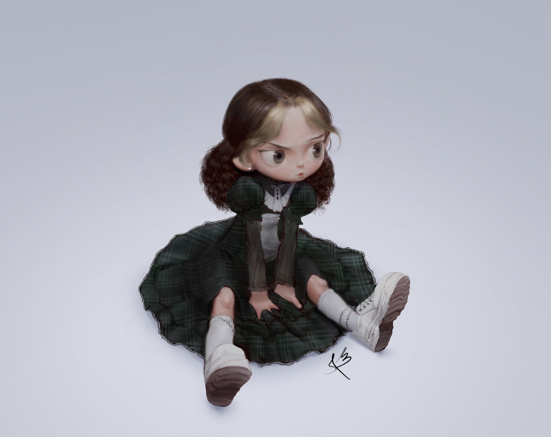 ArtStation - Sulky Girl