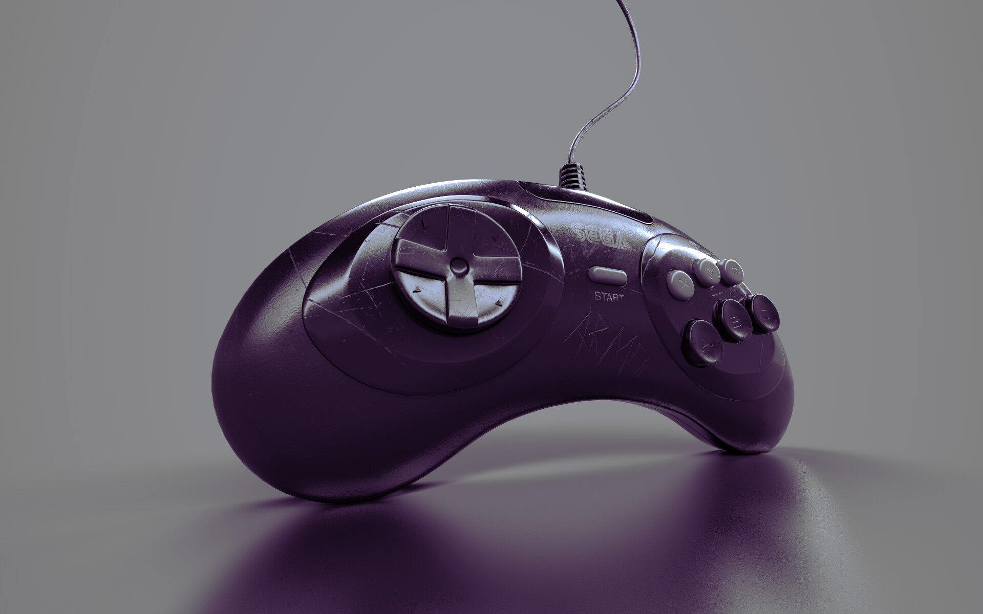 Armen Gevorgyan - Worn out Sega Genesis controller