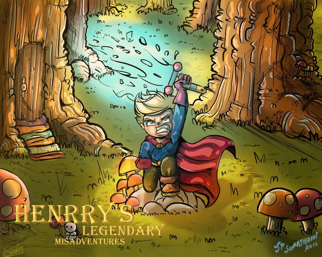 ArtStation - Henry's epic day