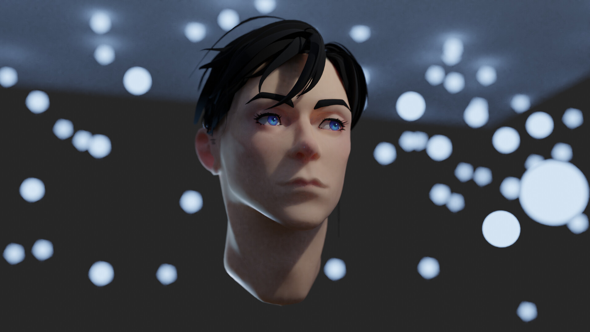 ArtStation - Stylized male face