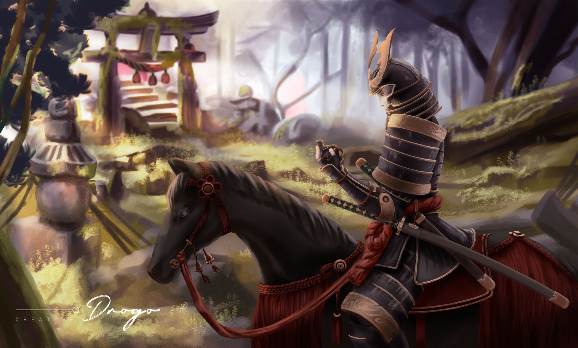 ArtStation - Samurai-Study