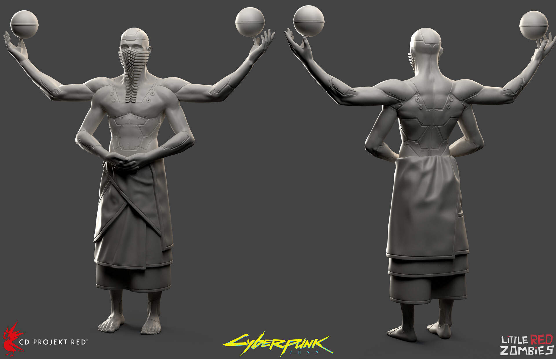 LITTLE RED ZOMBIES - CYBERPUNK 2077 - NPCs