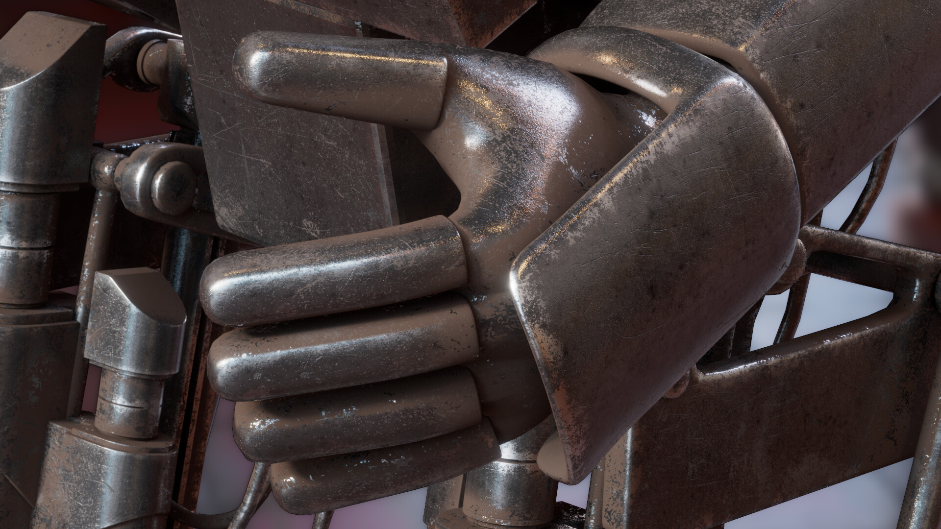ArtStation - Procedural Metal Shading