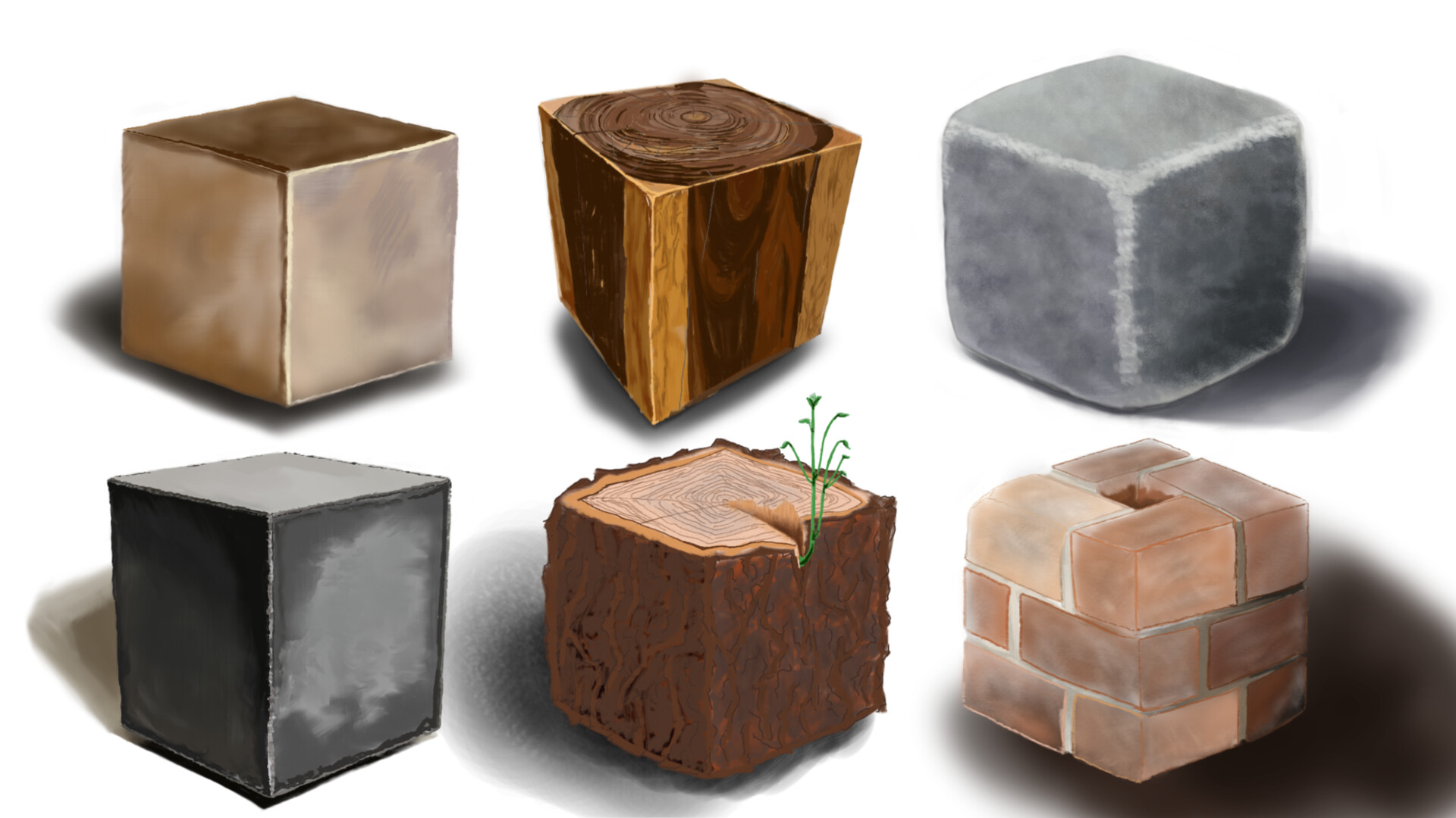 ArtStation - Material Study