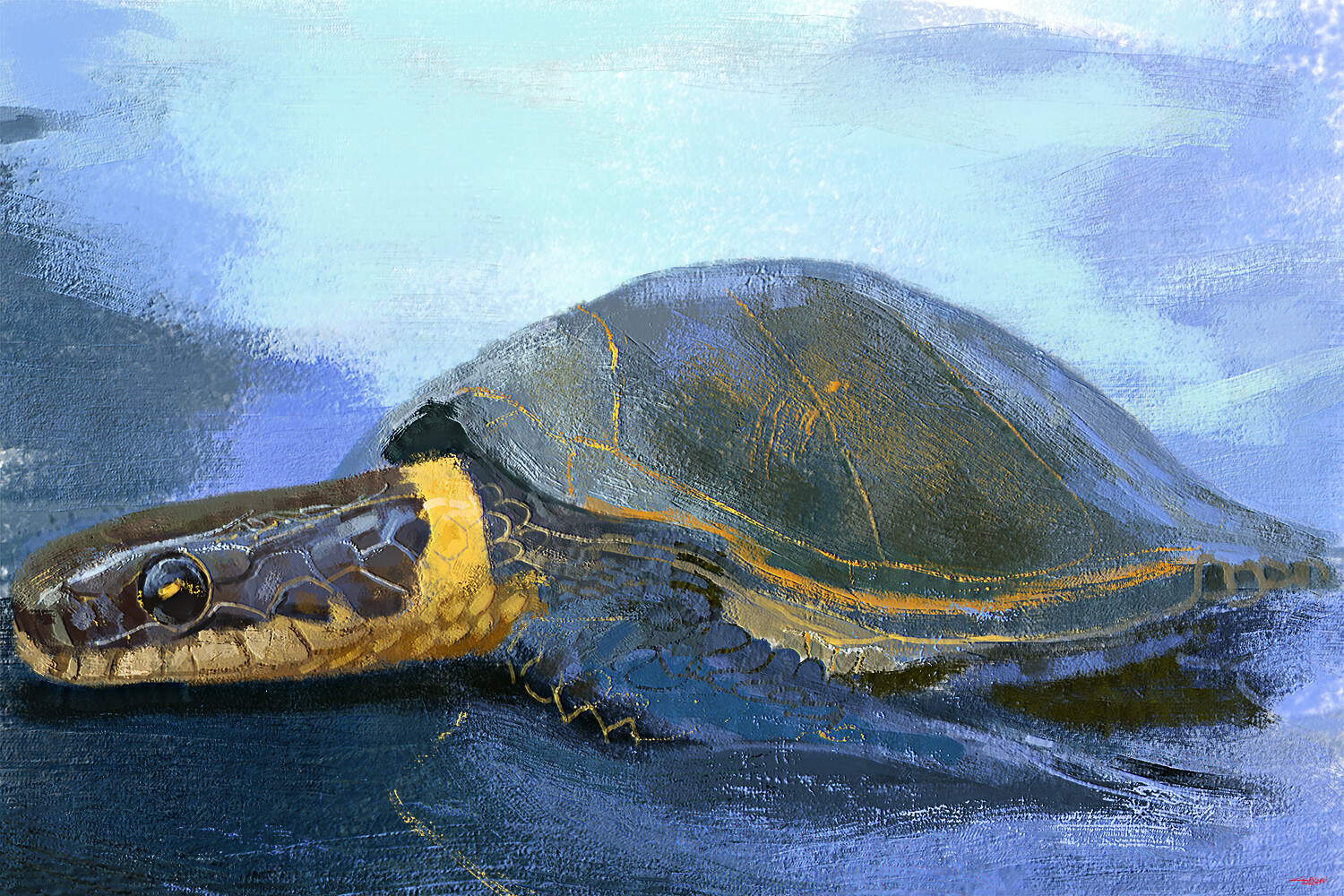 ArtStation - Daily Sketching #683 ''Snake Column''