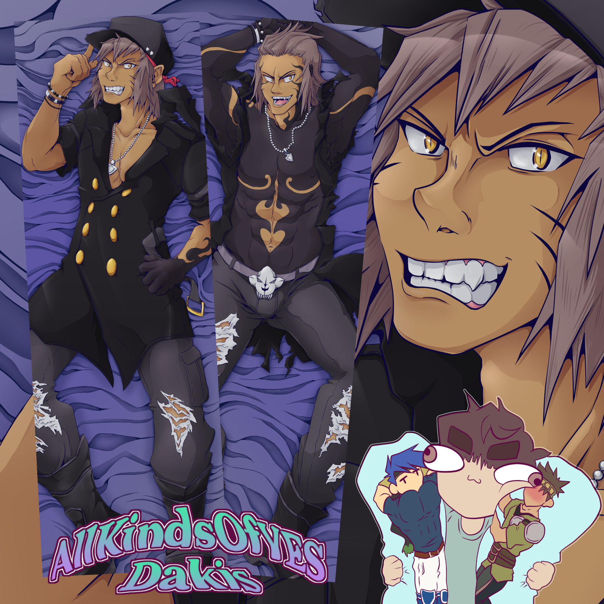 Hiro ・ AllKindsOfYES - TWEWY / The World Ends With You【Sho Minamimoto】Husbando Dakimakura / Body ...