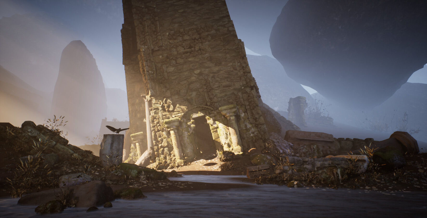 ArtStation - UE4 scene building exercise