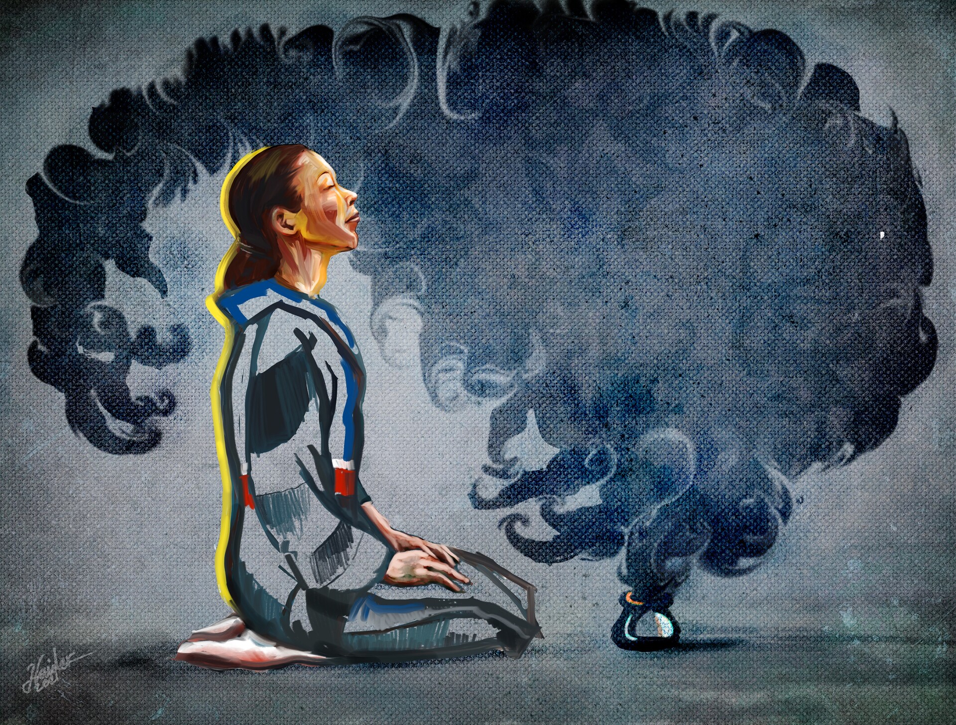 ArtStation - Black Ink Thoughts