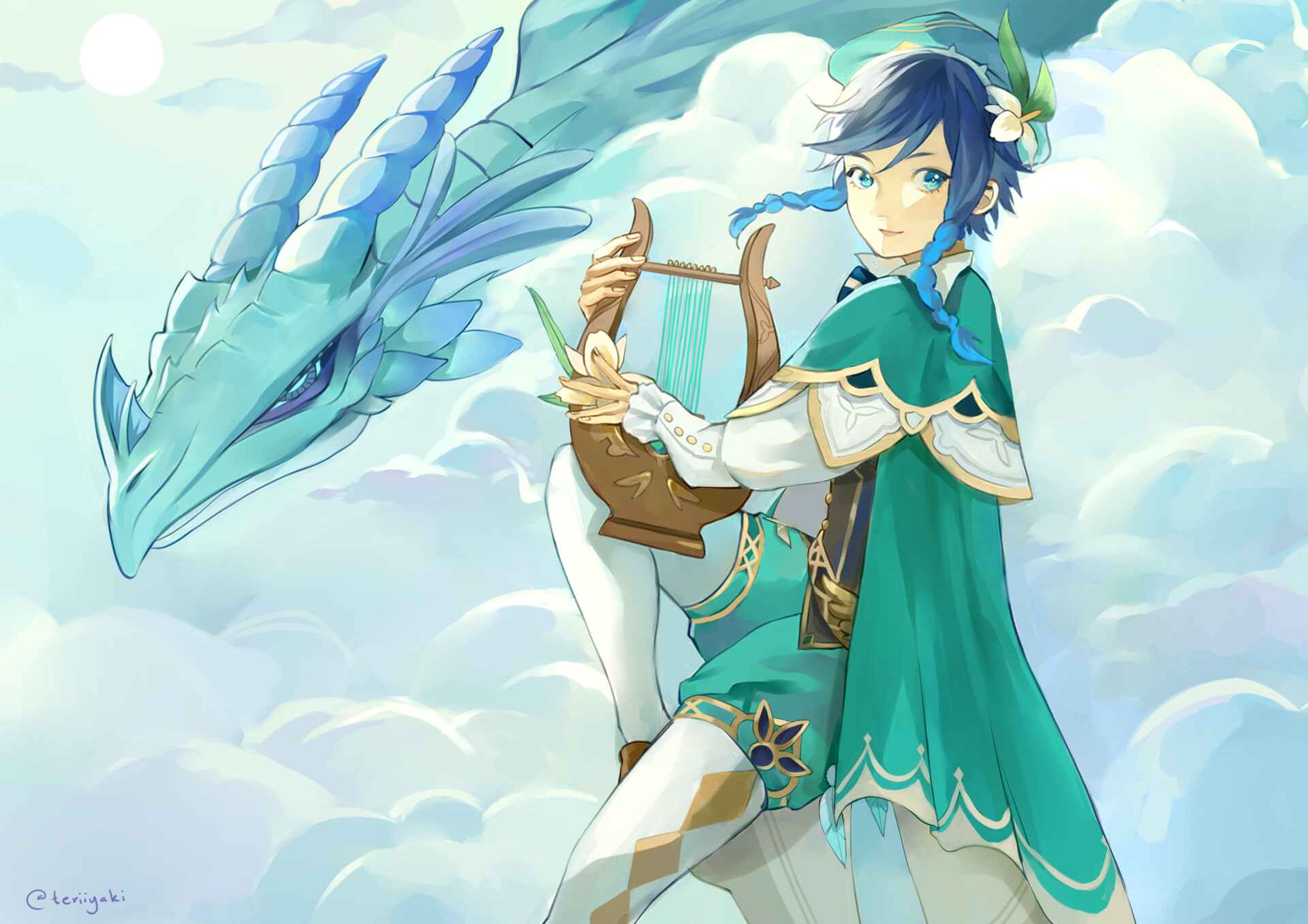 ArtStation - Venti Genshin Impact