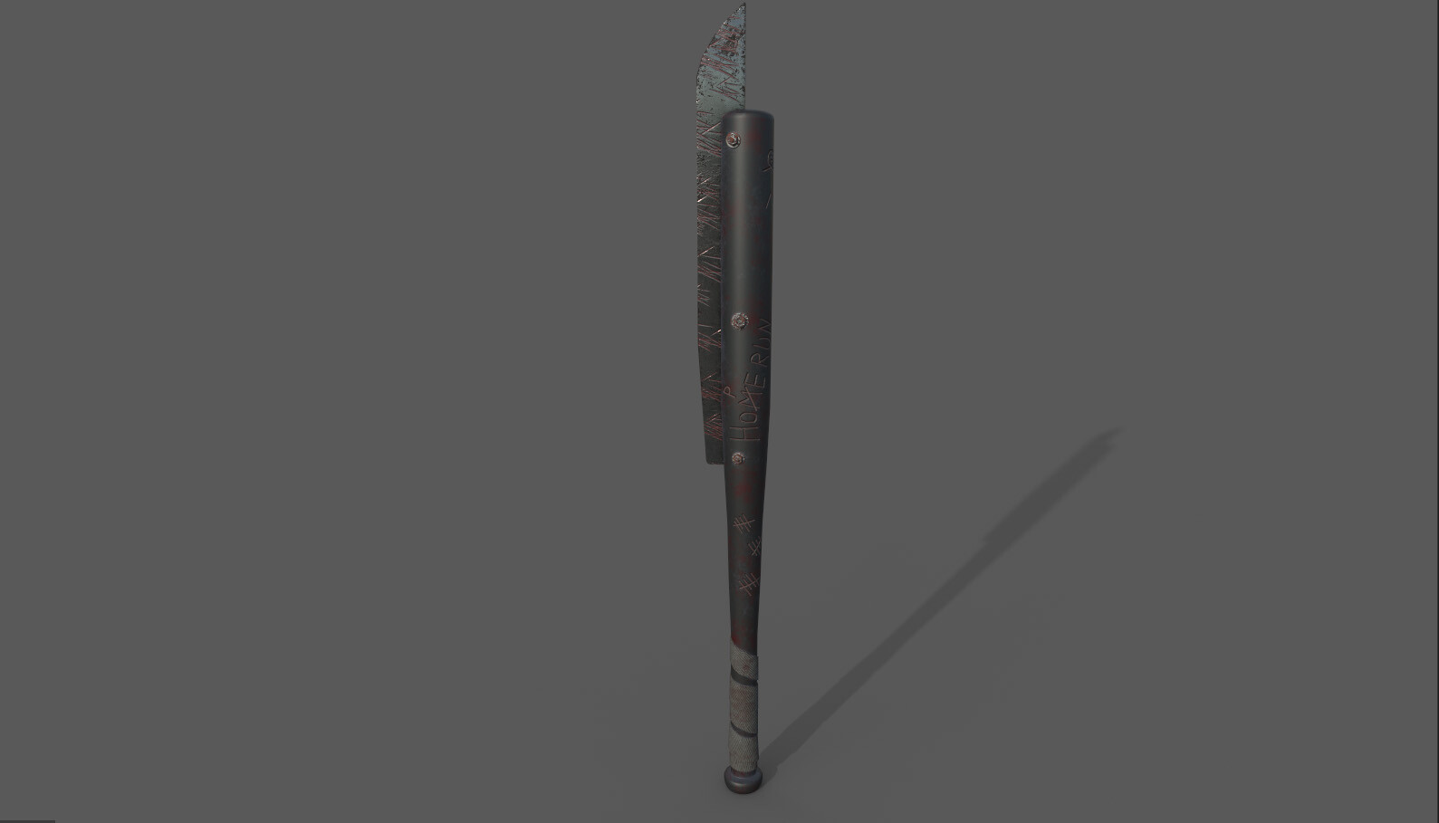ArtStation - Post-apocalypse baseball bat
