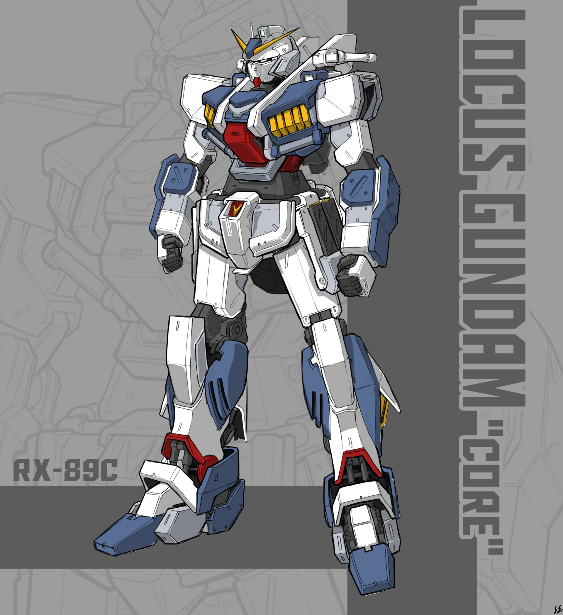 ArtStation - Locus gundam "core"