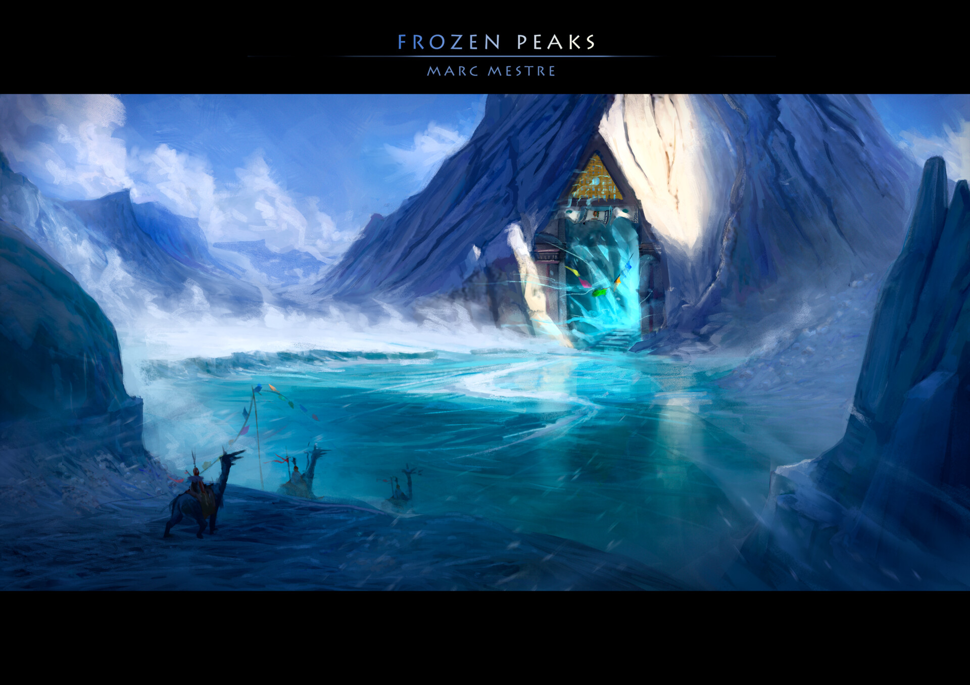 ArtStation - Personal Project: Frozen Peaks