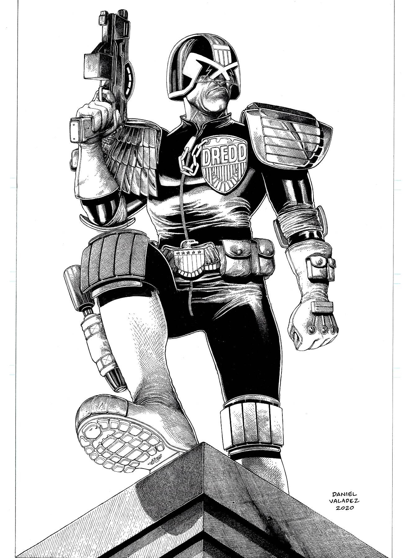 ArtStation - Judge Dredd