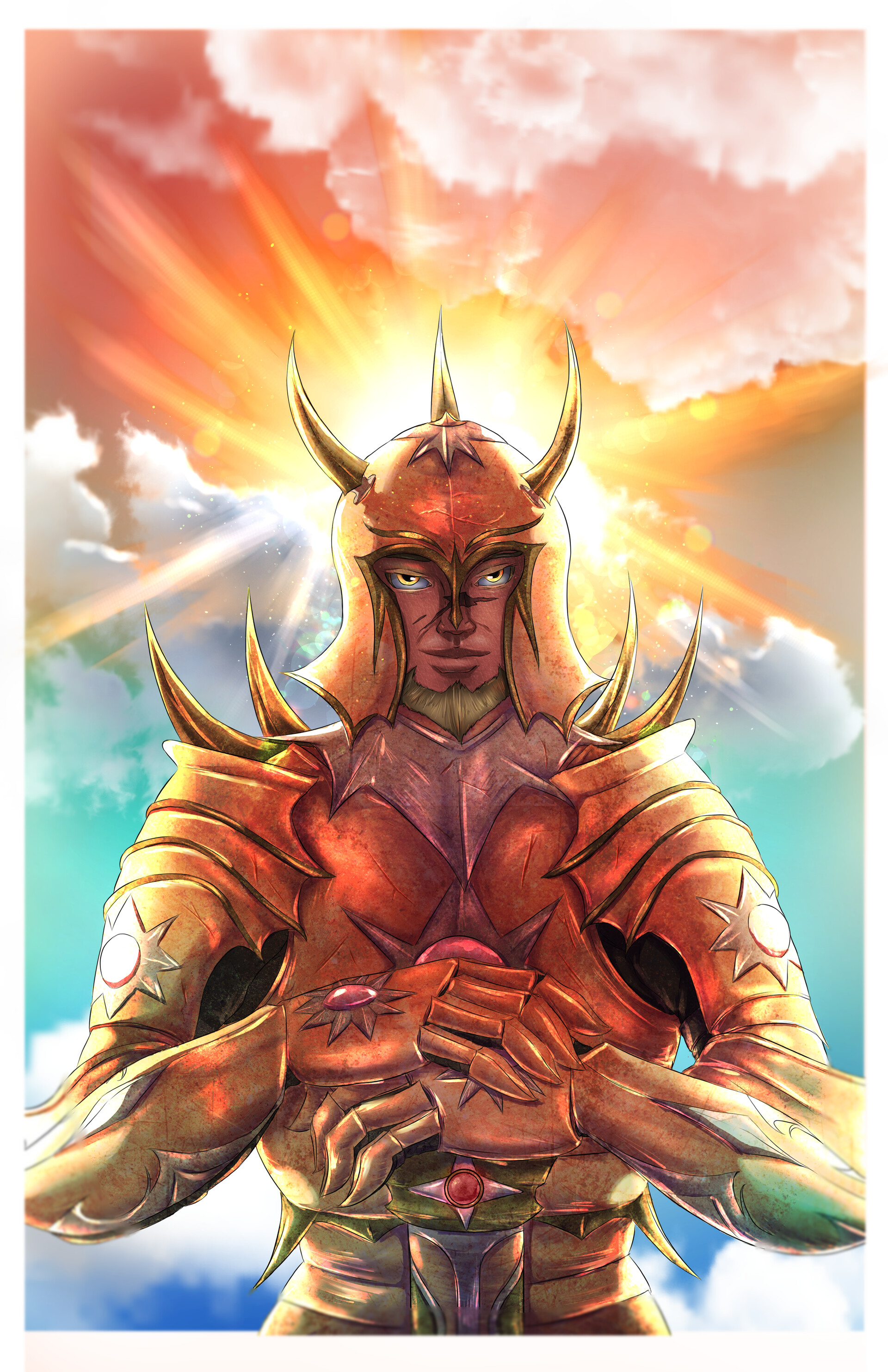 ArtStation - Warrior of the Sun