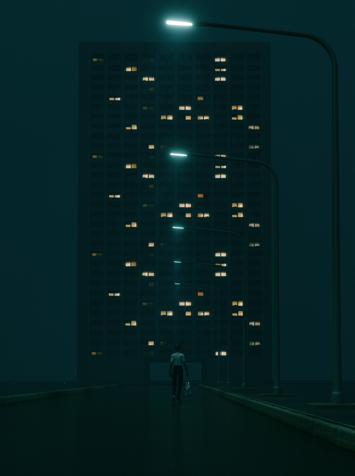 ArtStation - Night walk