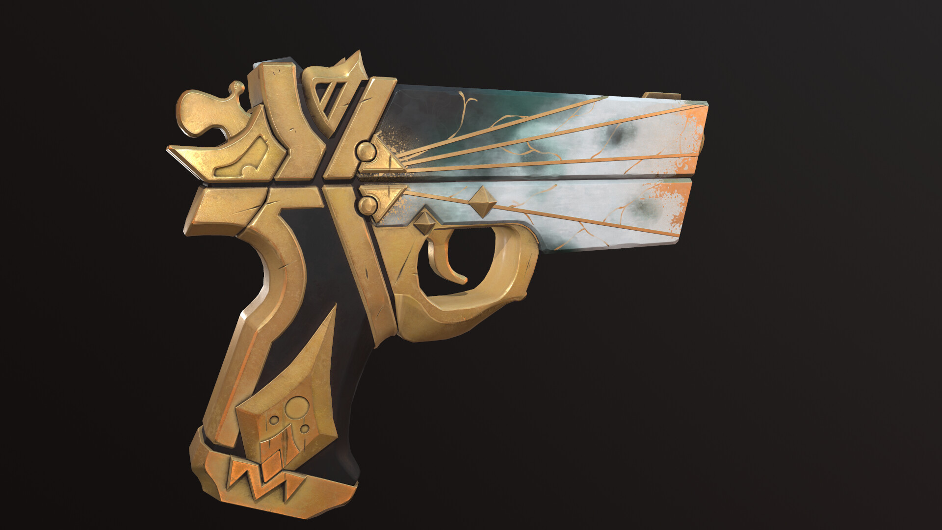 Zephyr Nimkoff - Senna Skin - Valorant Classic Handgun