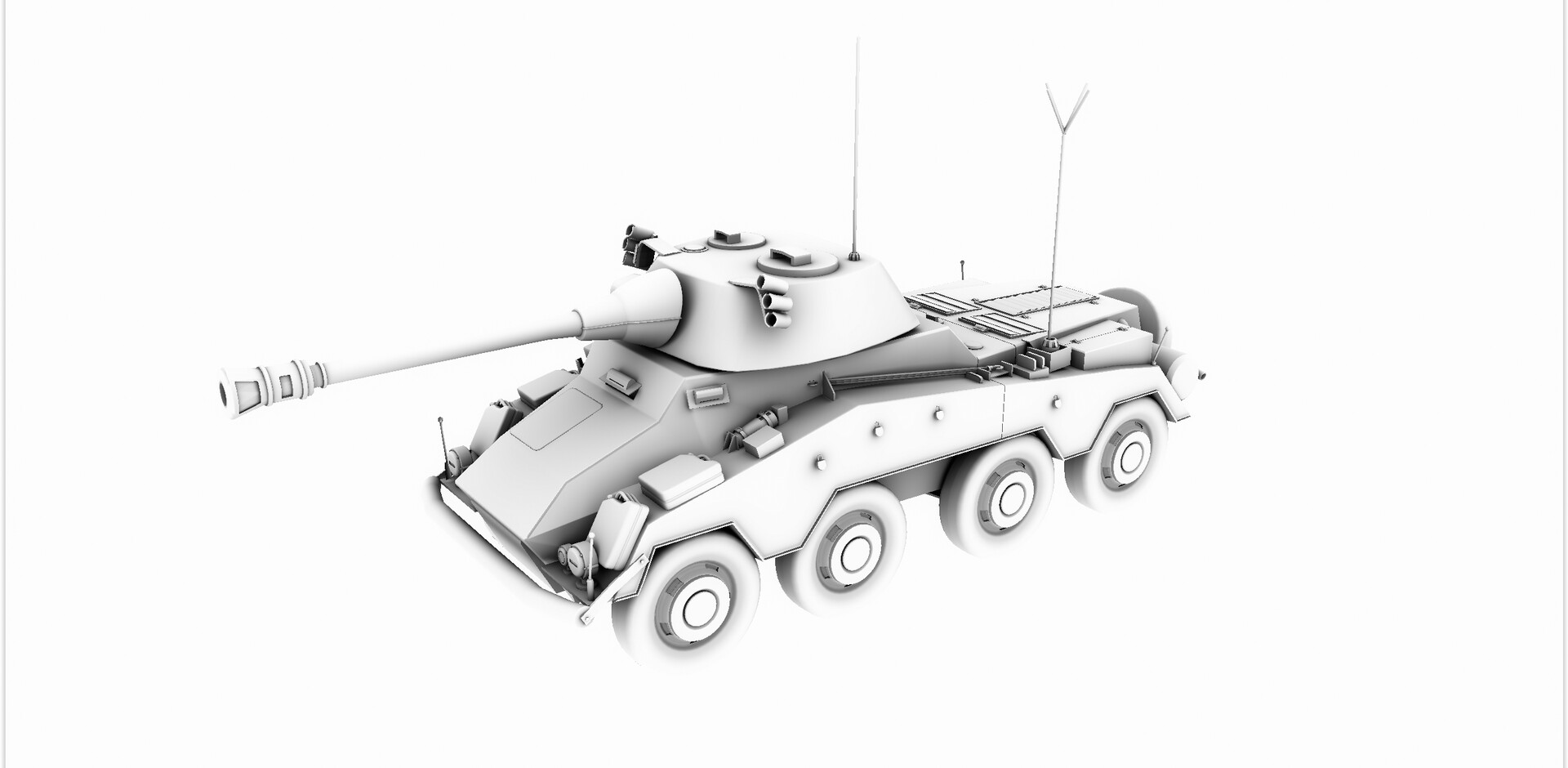 ArtStation - German Panzerwagen sd.kfz234/2 with bunker