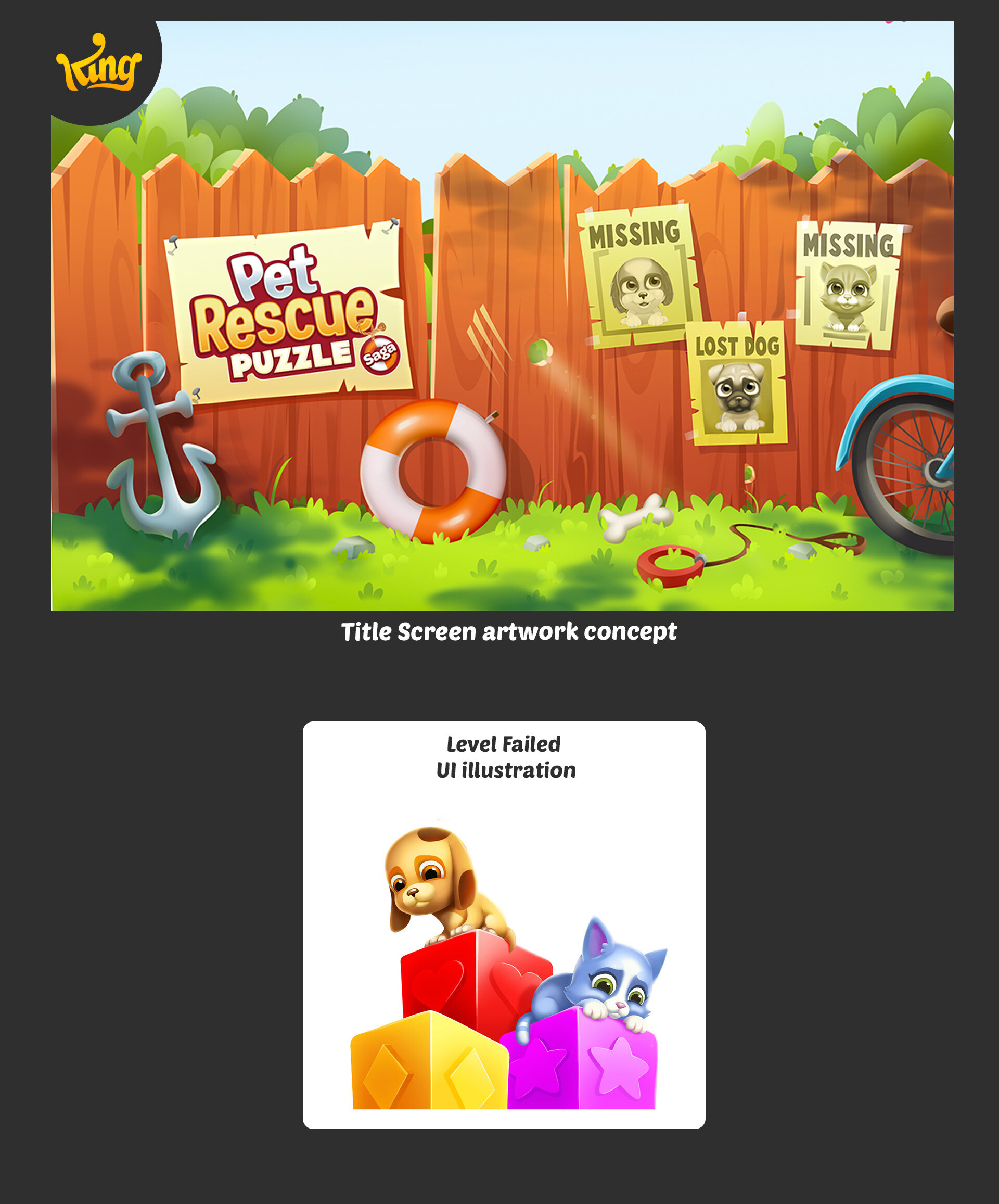 Tuuli Juntunen - Pet Rescue Saga brand work