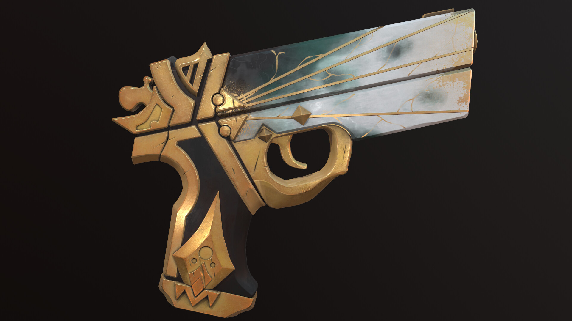 Zephyr Nimkoff - Senna Skin - Valorant Classic Handgun