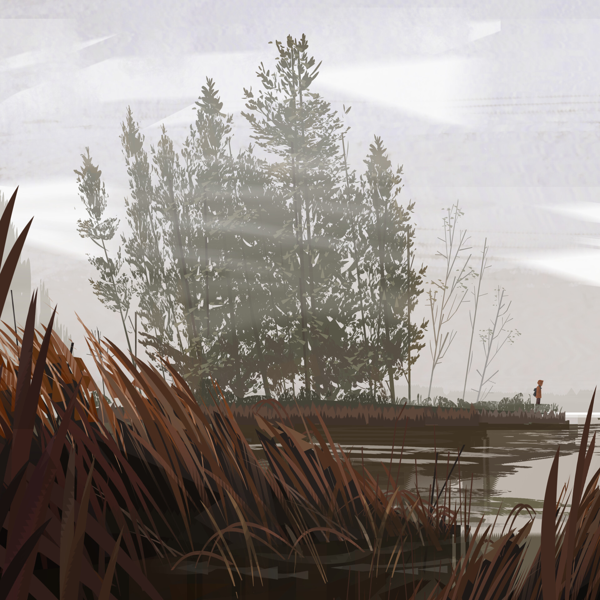 ArtStation - the lake one