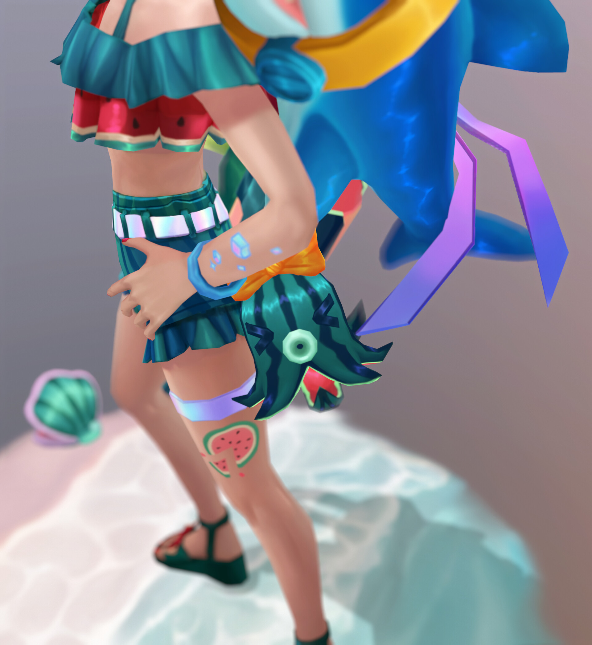 Annie Kwon - Pool Party Jinx Fanart