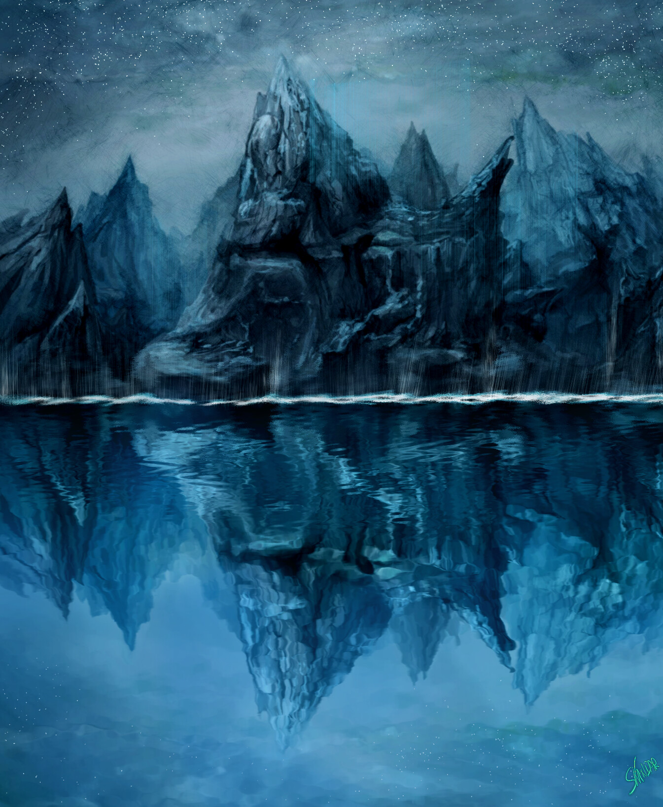 ArtStation - Twilight Reflection