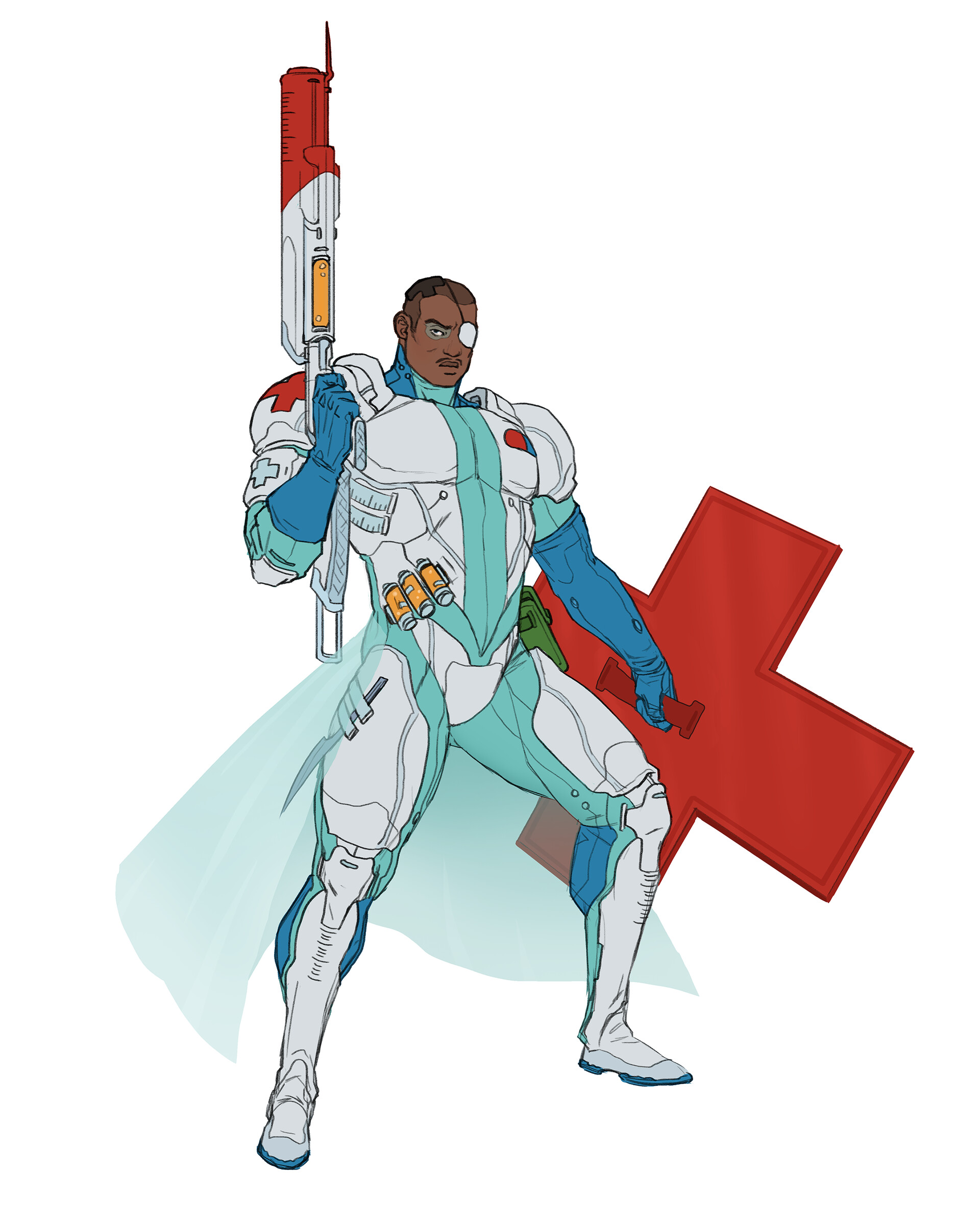 ArtStation - Battle medic