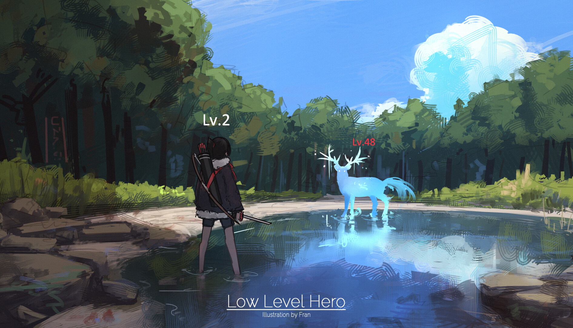 ArtStation - Low Level Hero